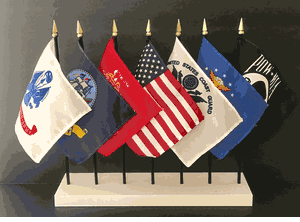 US Military Miniature Flag Sets - Miniature Military Flags