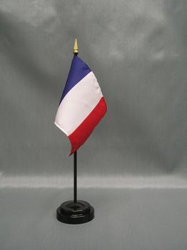 France small mini little 4"x6" stick flags, French 4x6 miniature desk ...