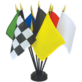 Miniature Racing Flag Set - Miniature Racing Flags