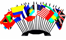 Miniature flags, miniature table flags, miniature desk flags, miniature ...
