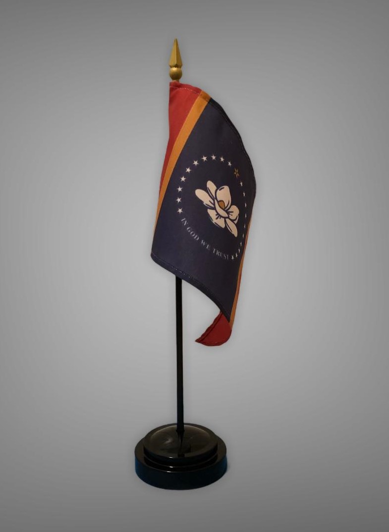 Mississippi |Miniature Flag | Small State Flags for Display & Patriotic ...