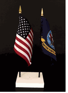 US Navy Miniature Flag - Miniature Military Flags