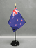 New Zealand small little mini 4"x 6" stick flags, New Zealander 4x6 ...