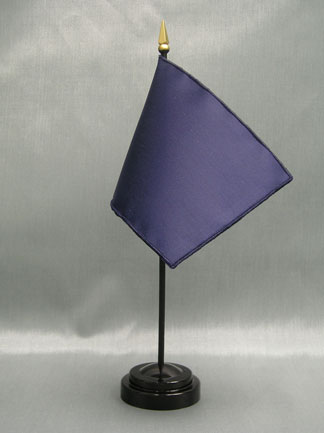OG Blue Miniature Flags - Nylon - Miniature Solid Color Flags