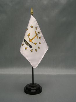 Miniature flags, miniature Rhode Island flag, Rhode Island desk flag ...