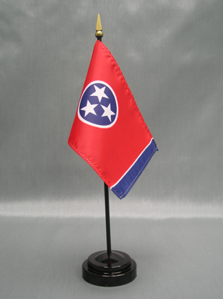 Tennessee | Miniature State Flag | Rayon 4″x6″