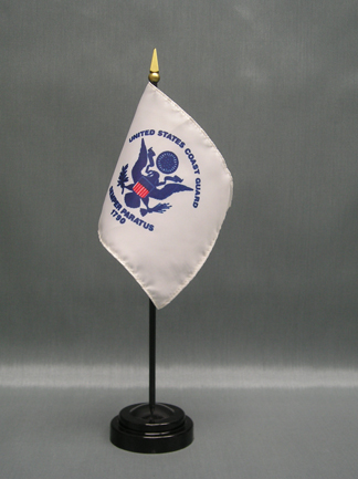 US Coast Guard Miniature Flag - Miniature Military Flags