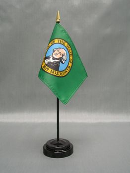Miniature flags, miniature Washington flag, Washington desk flag ...