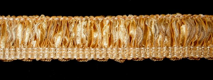 Brush Fringe color Metallic Gold