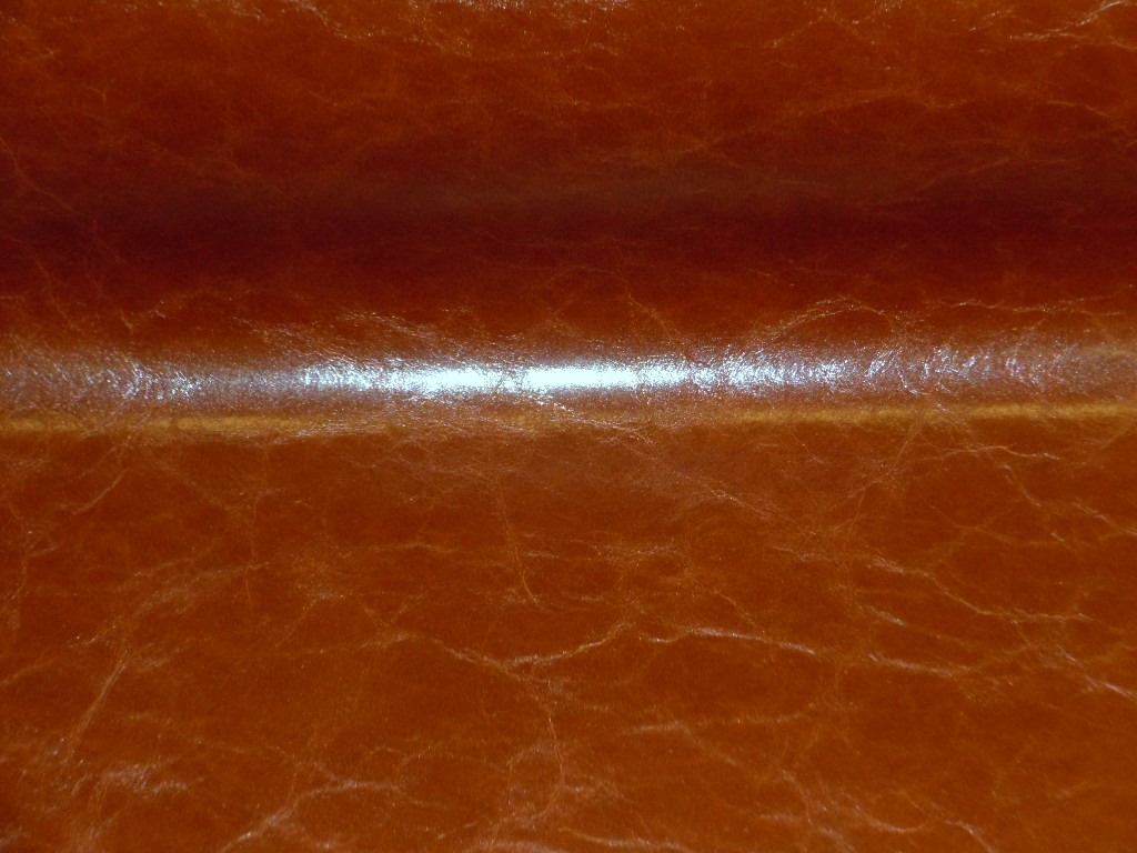 Buckskin color Chestnut Faux Leather