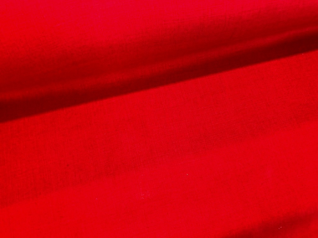 Clarence House Red Linen