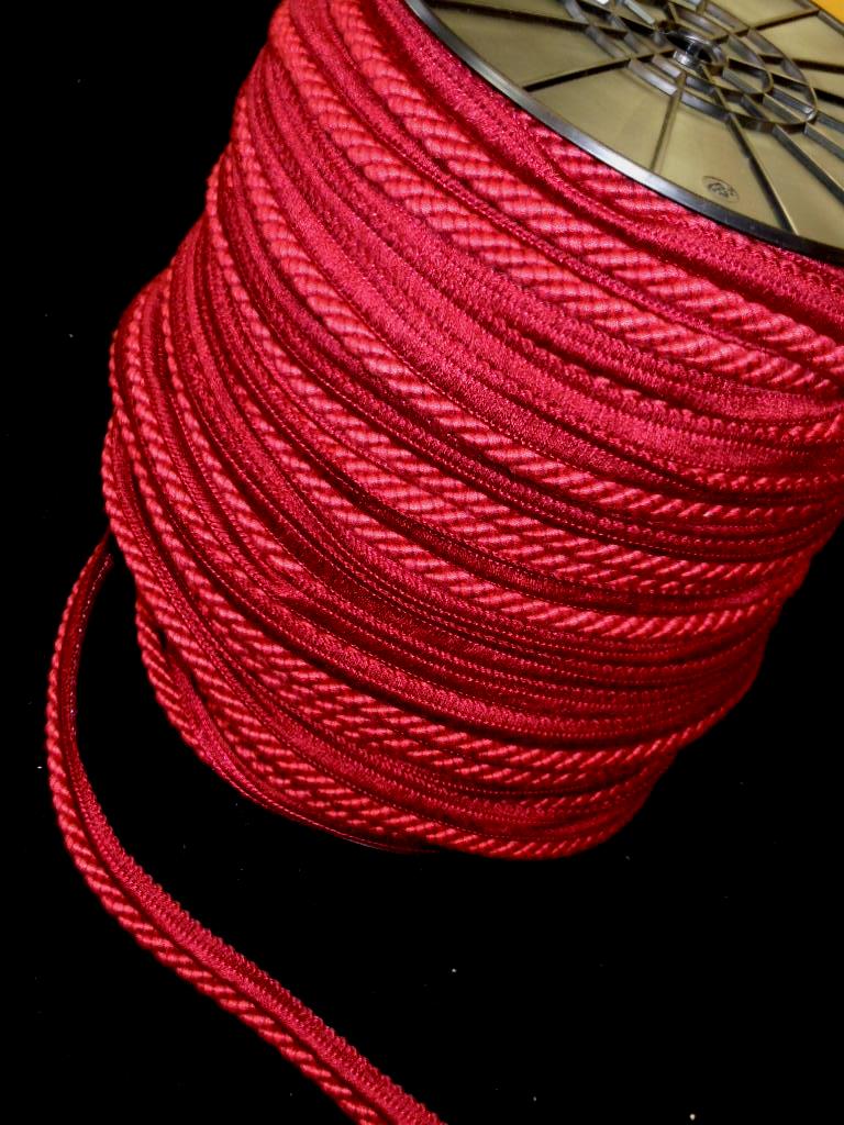 Crimson Red Lip Cord