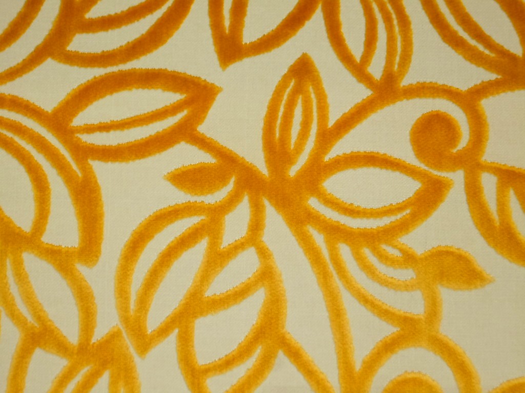 Cut Velvet Pattern Everly Color Gold