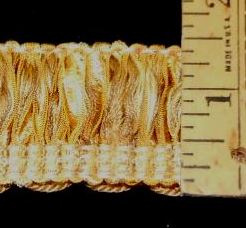 Brush Fringe color Metallic Gold