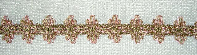 Decorative Band Gimp Fabric Trim Pattern M1 Color 9401