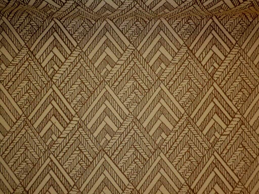 Geometric Chenille Taupe/Stone/Cream