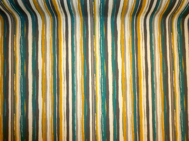 Indoor/Outdoor Fabric Pattern Marigold Strie'