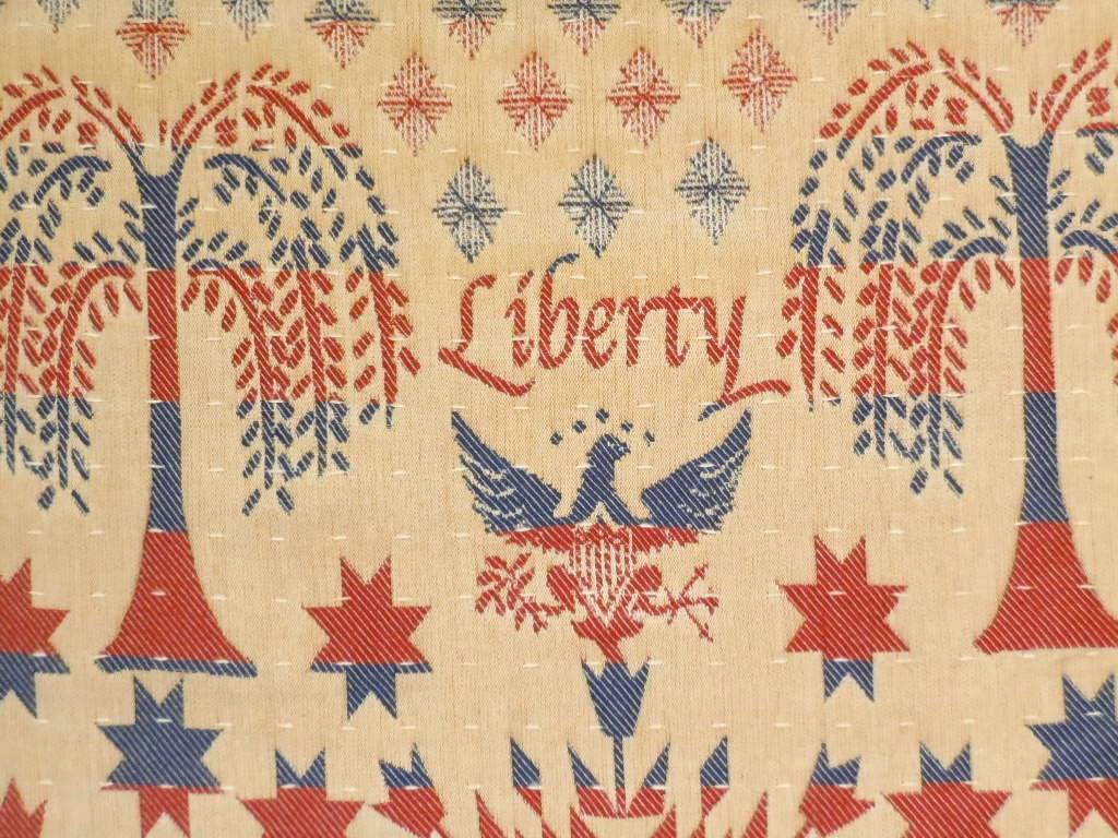 Liberty in Red, Tan & Blue
