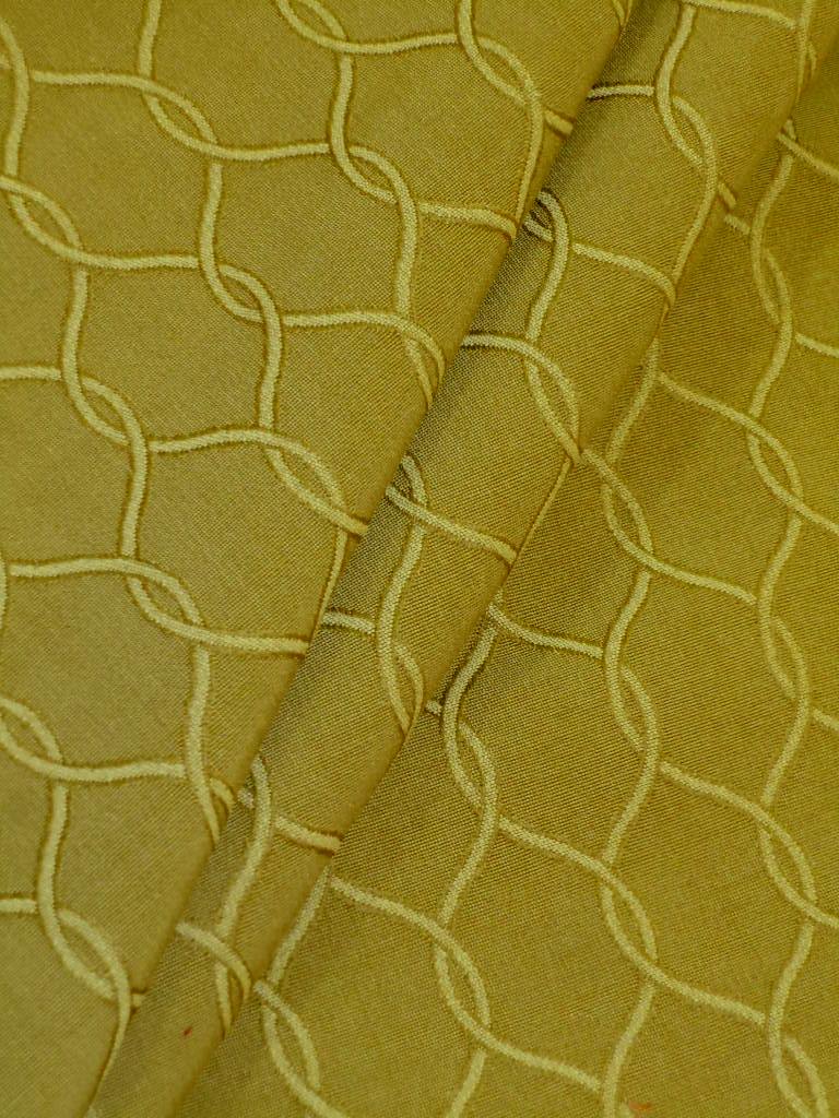 Pattern Apple Green Chain Link Upholstery Fabric