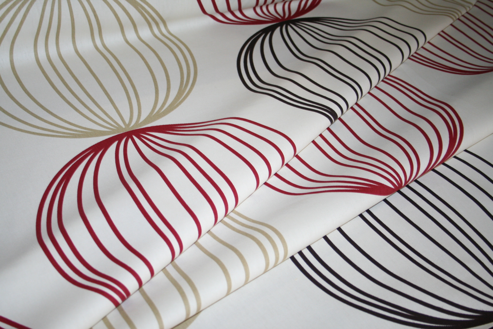 Orbital Color Ruby Fabric