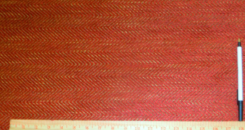 Railroaded Chevron color Crimson