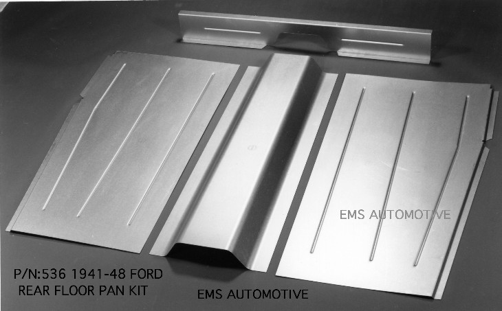 NEW PRODUCT 1941-48 FORD REAR FLOOR PAN KIT