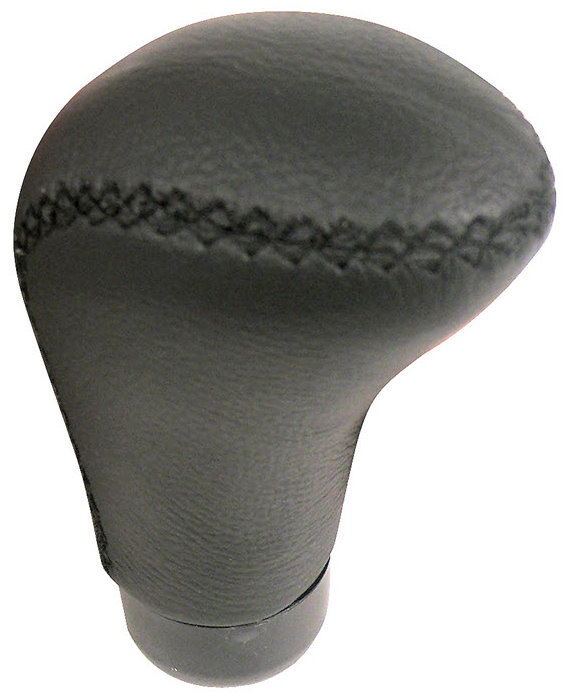 Custom Accessories 40065 Black Leather Shift Knob