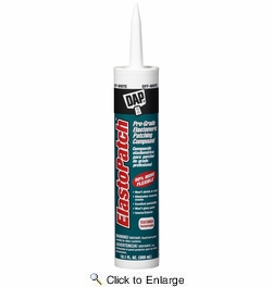 Dap 12286 Elastopatch Textured Flexible Patching Compound (RTU) - Off-White 10.1-oz Cartridge