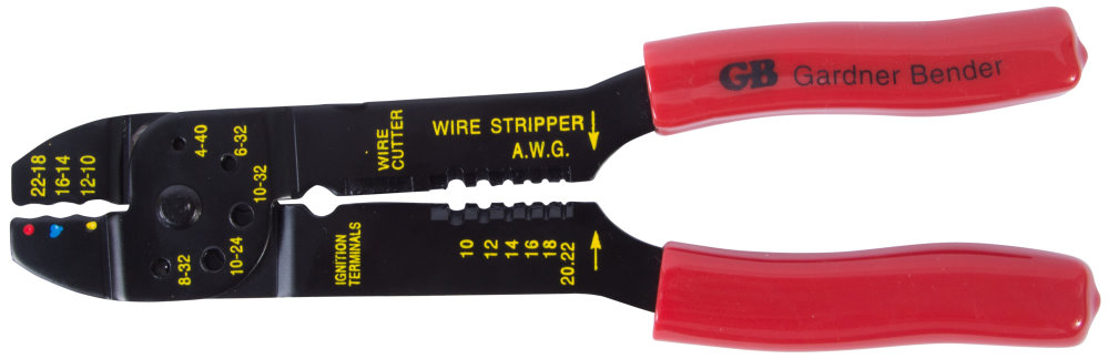 GB Gardner Bender GS-366 Multi-Tool Crimper and Wire Stripper