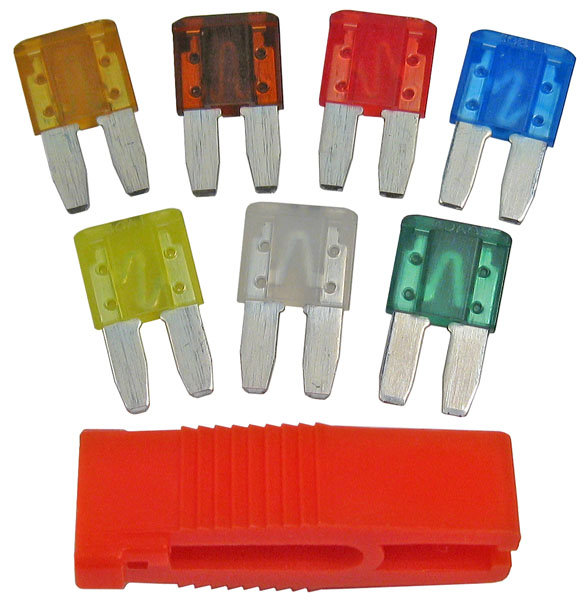 Pico 0978PT Assorted Pack of 7 Micro 2 Fuses and Fuse Puller