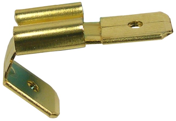 Pico 1591D Electrical Wiring 0.250" Tab Brass Double Male/Female Quick ...