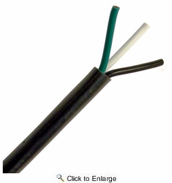 Pico 8153S 3-Way Trailer Wiring Cable 3-14ga Conductor 100' per Package