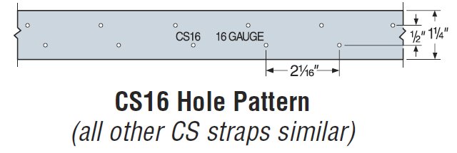 Simpson Strong Tie CS20 20-gauge Coiled Strap 1-1/4" x 250'