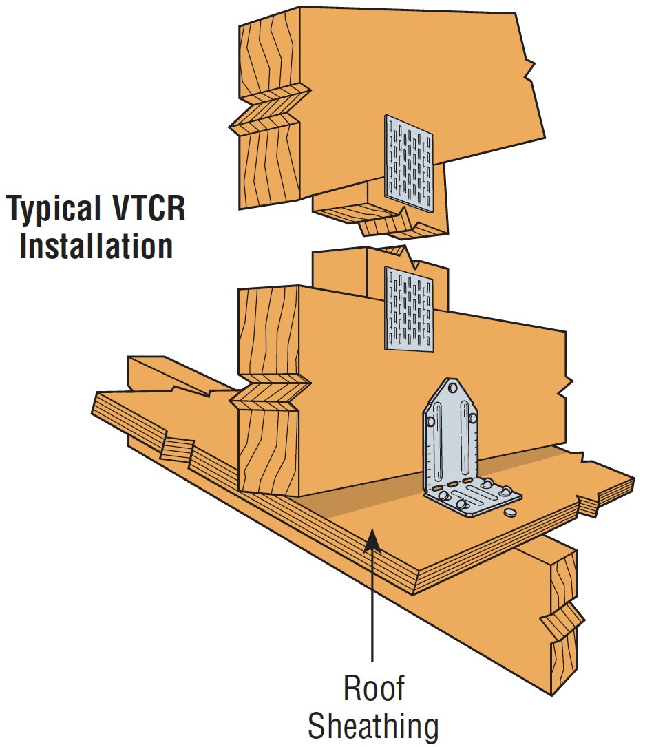 Simpson Strong Tie VTCR Single-Sided Valley Truss Clip