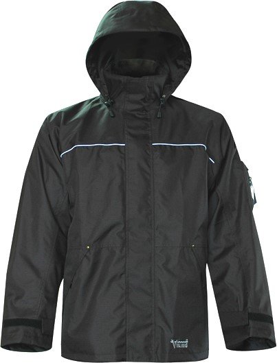 Viking Wear 3910JB Men's Black Professional Thor 300D Trilobal Rain ...