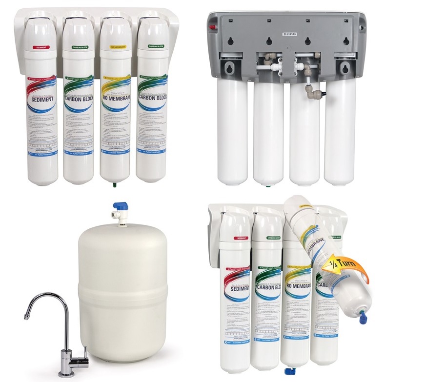 TWIST-LOC-RO-75, Quick Twist & Loc 75 gpd Reverse Osmosis System