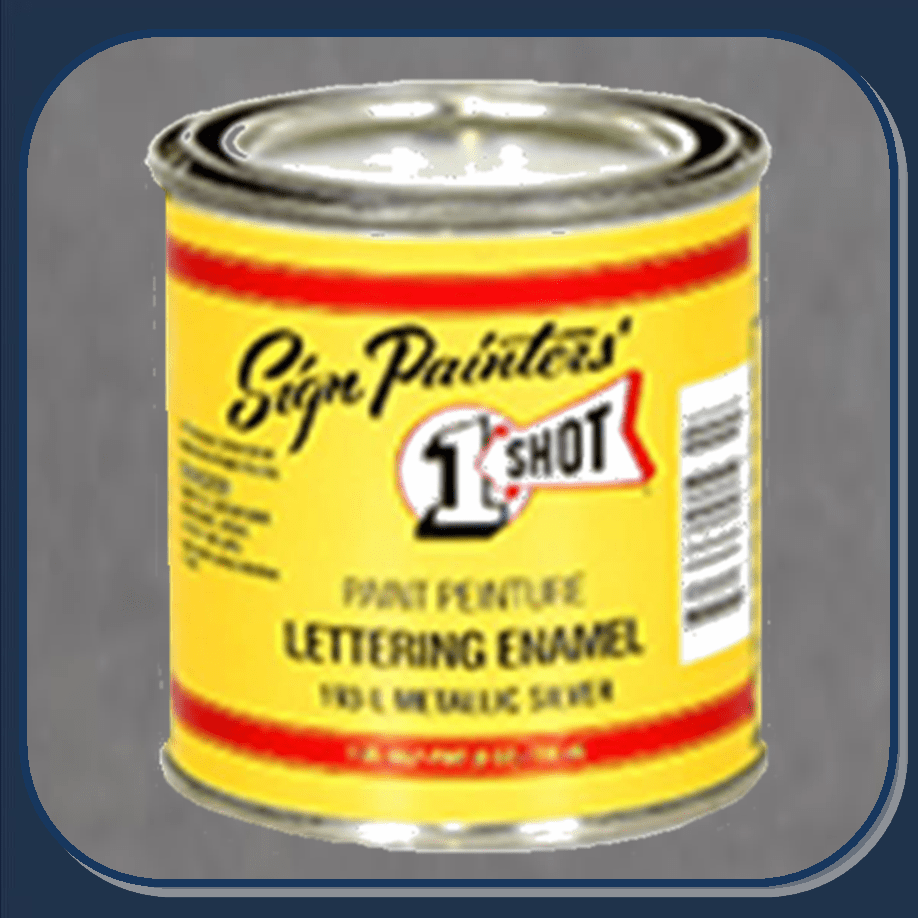 1 Shot pintripe and lettering paints
