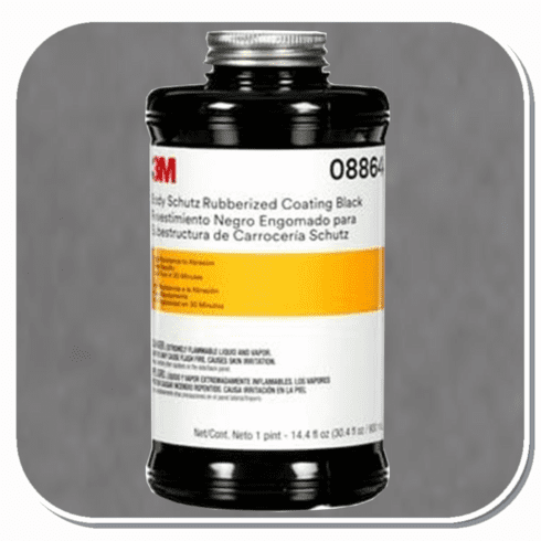 3M Body Schutz Rubberized Coating Black, 08864