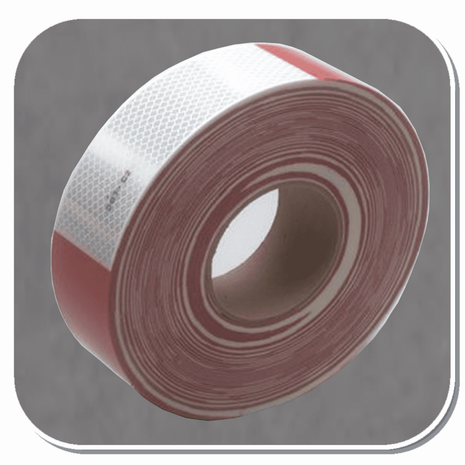 3M Diamond Grade Conspicuity Marking Roll 983-326 (PN67535) Red/White ...