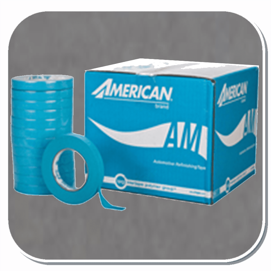 AME-AM1855 American Tape Aqua Mask 3/4in Masking Tape