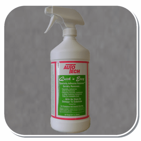AUT-13-032 AutoTech Quick & Easy Adhesive Remover Quart Pump Bottle