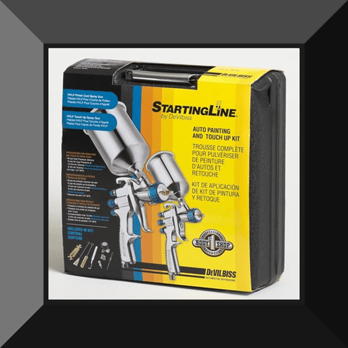 DEV-802342 DEVILBISS 2 Gun Starting Line Auto Painting & Touch Up System