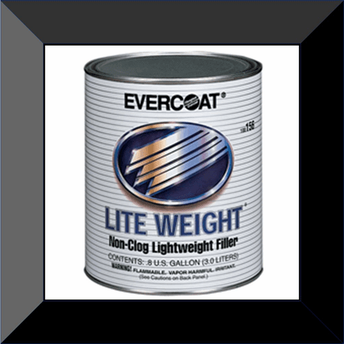 FBE-156 FIBERGLASS EVERCOAT LITE WEIGHT BODY FILLER Gallon W/2.75oz Hardner