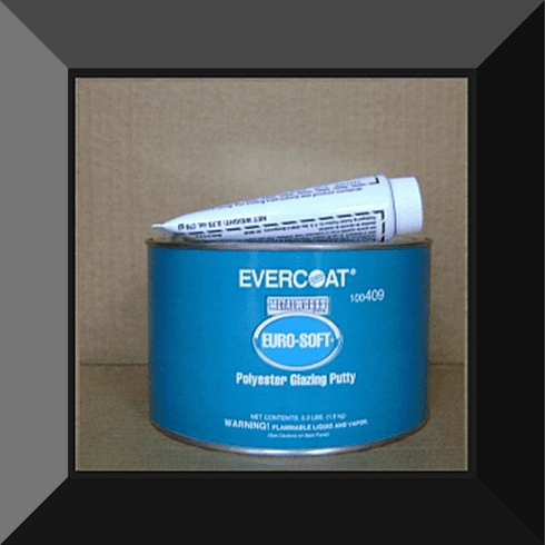 FBE-409 FIBERGLASS EVERCOAT Euro-Soft® Polyester Glazing Putty 1/2 ...