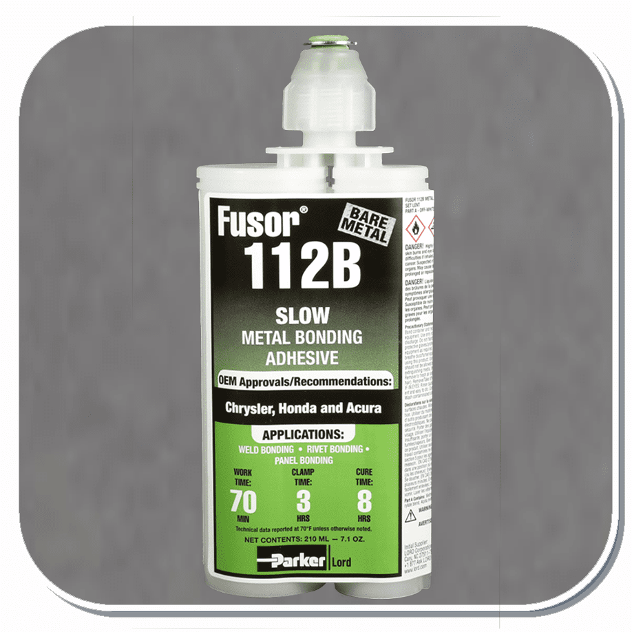 FUS-112B Lord Fusor Metal Bonding Adhesive (Slow) 225ml Cartridge