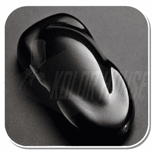 HOC-PBC100 Q01 HOUSE OF KOLOR "BLACK SPARKLE" SHIMRIN