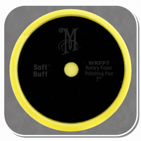 MEG-WRFP7 Meguiar's Soft Buff Rotary Foam Polishing Pad 7"
