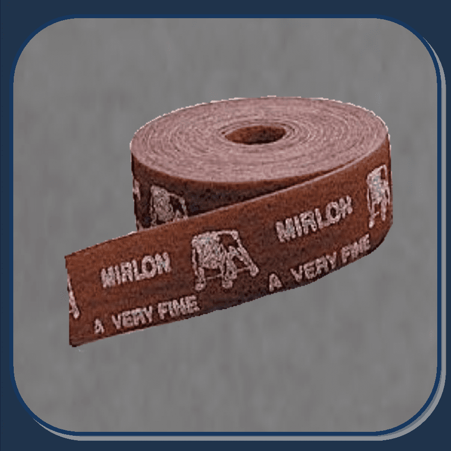 MIR-18-573-373 MIRKA Mirlon Scuff Roll Very Fine Maroon. 4-1/2in X 10yd ...