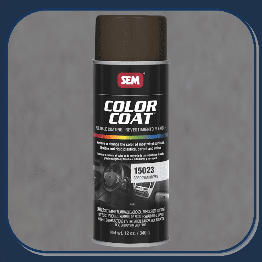 SEM-15023 Cordovan Brown Color Coat 12oz Aerosol