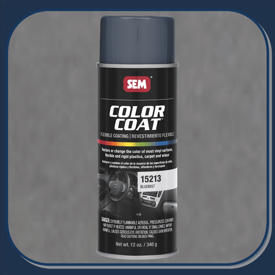 SEM Products Color Coat Vinyl, Plastic and Carpet Paint